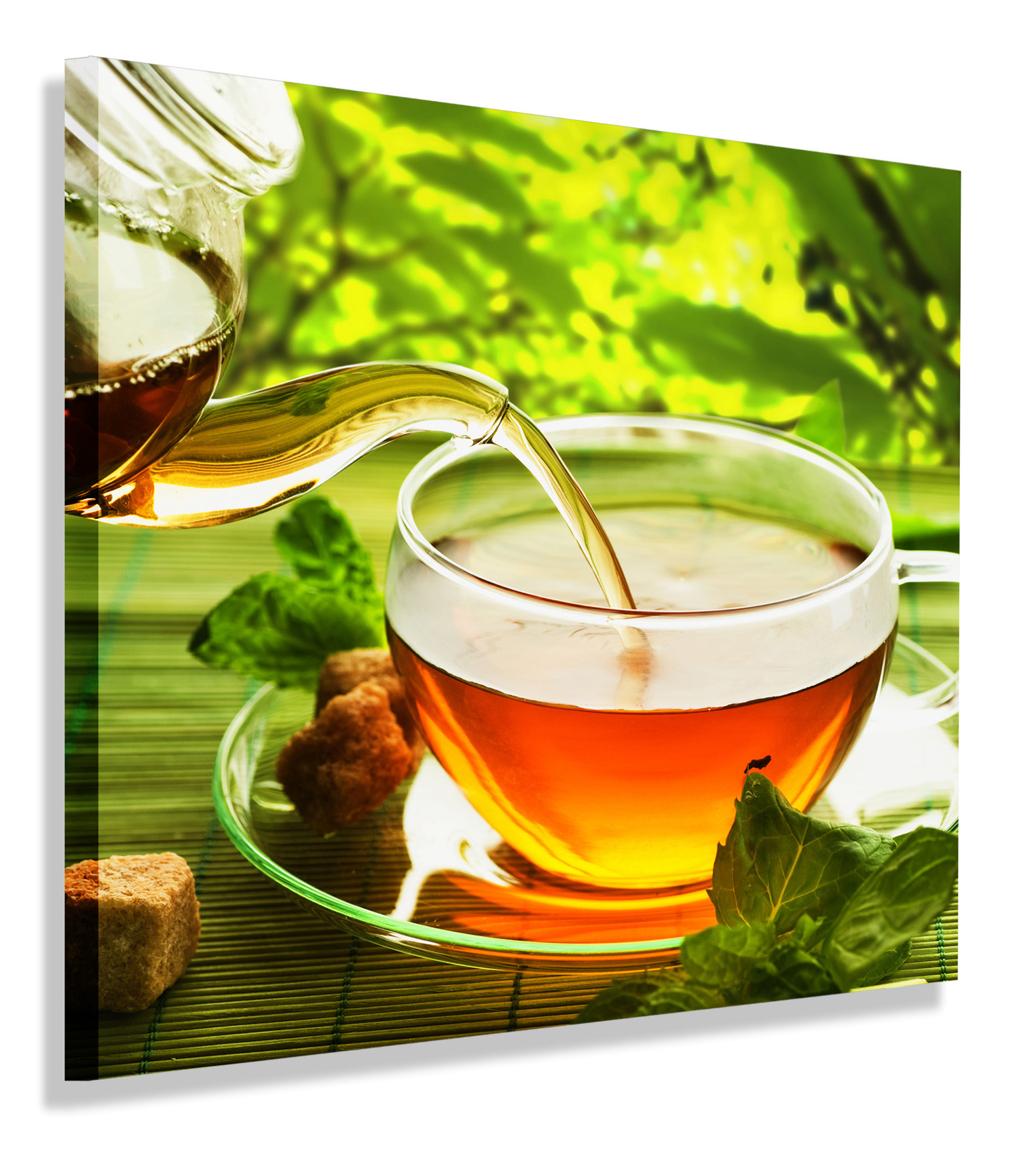 OBRAZ DO KUCHNI HERBATA OBRAZY CANVAS 30x30 (30x30-y) • Cena, Opinie ...