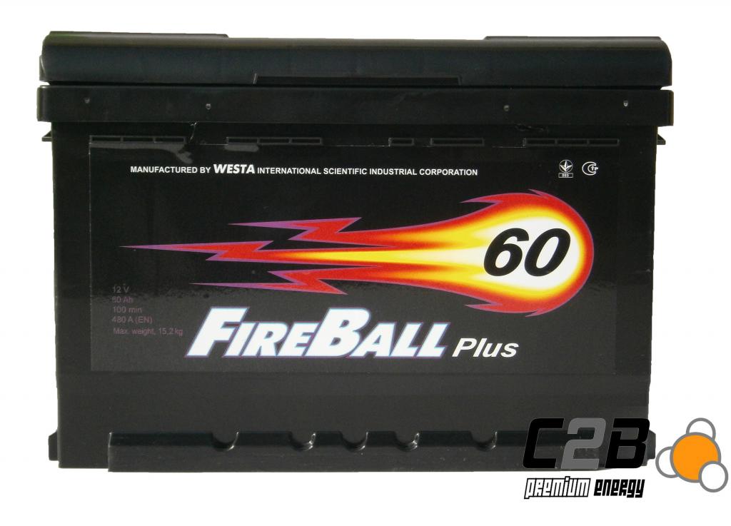 AKUMULATOR FIREBALL 60Ah 480A Piaseczno C2B za 299.00PLN z Belsk Duży ...