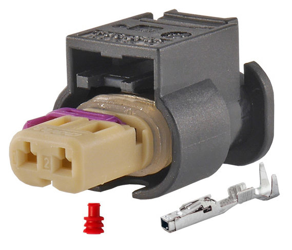 07P973702 MCON 2 PIN WTYK KOSTKA WTYCZKA ZLACZE • Cena, Opinie - Allegro