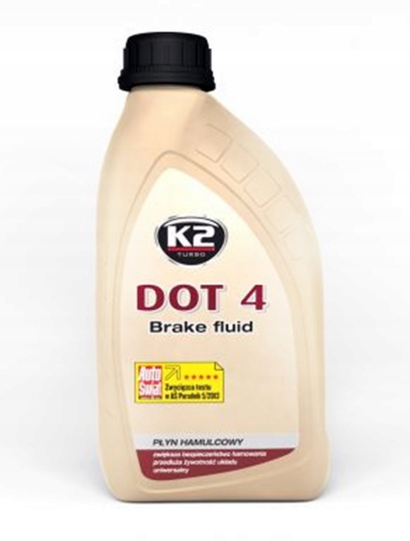 K2 DOT 4 DOT-4 PŁYN HAMULCOWY 500 ML 5906534390004 za 12.00PLN z Kraków - Allegro - (7740638992)