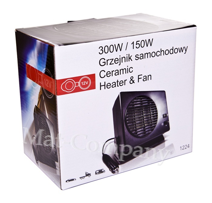 grzejnik 12V - НАЙПОТУЖНІШИЙ НАГРІВАЧ НАГРІВАЧ 12V 300W купити на ...