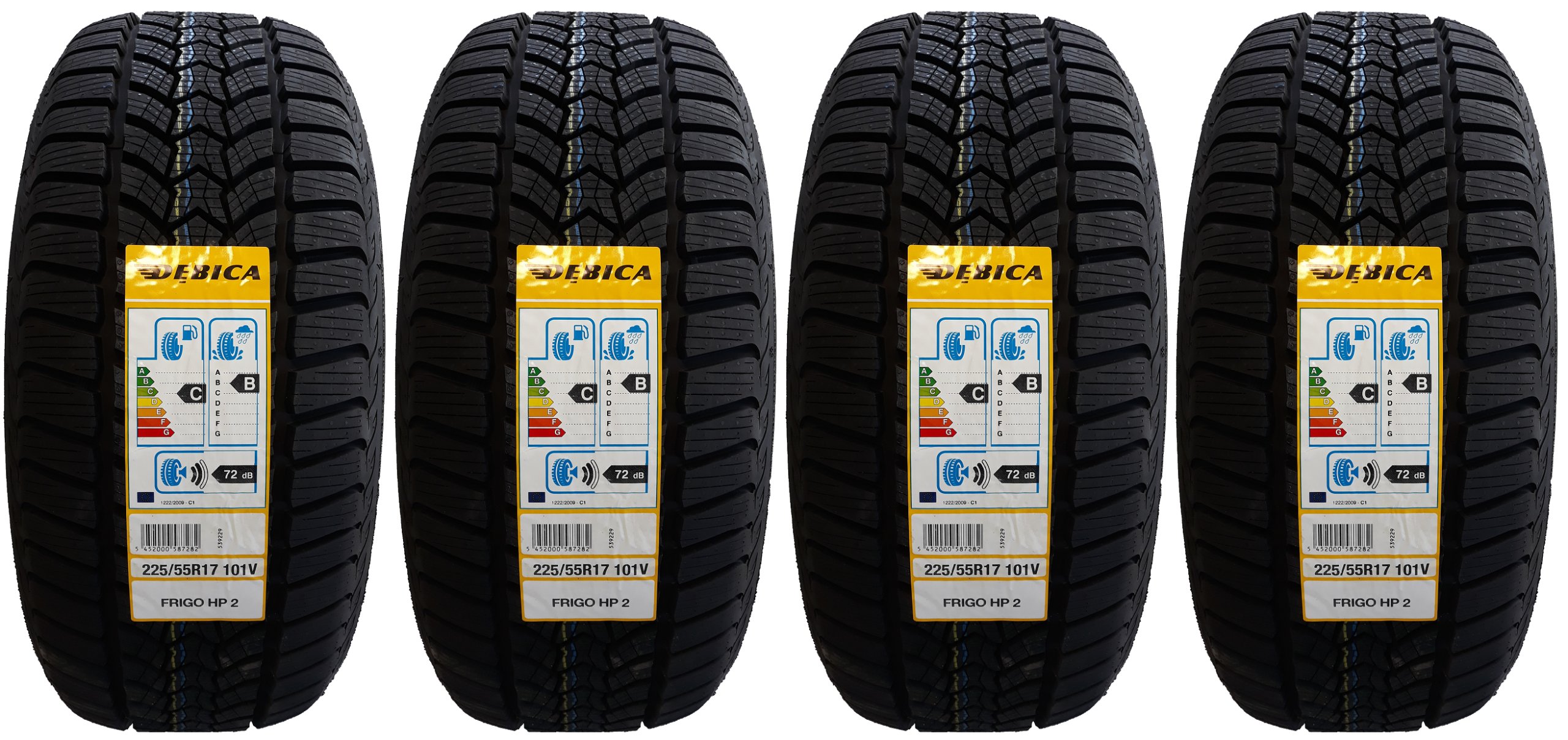 4x NOWE OPONY ZIMOWE 225/55R17 DĘBICA FRIGO HP2 539229 za 1719 zł z KURZĘTNIK - Allegro.pl ...