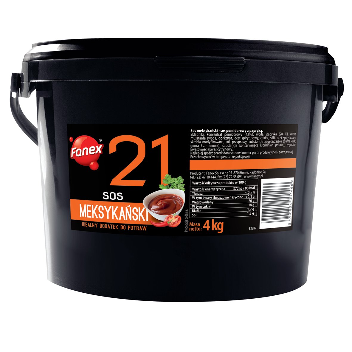 FANEX sos serowy 400g (nr 60) - porównaj ceny - Allegro.pl