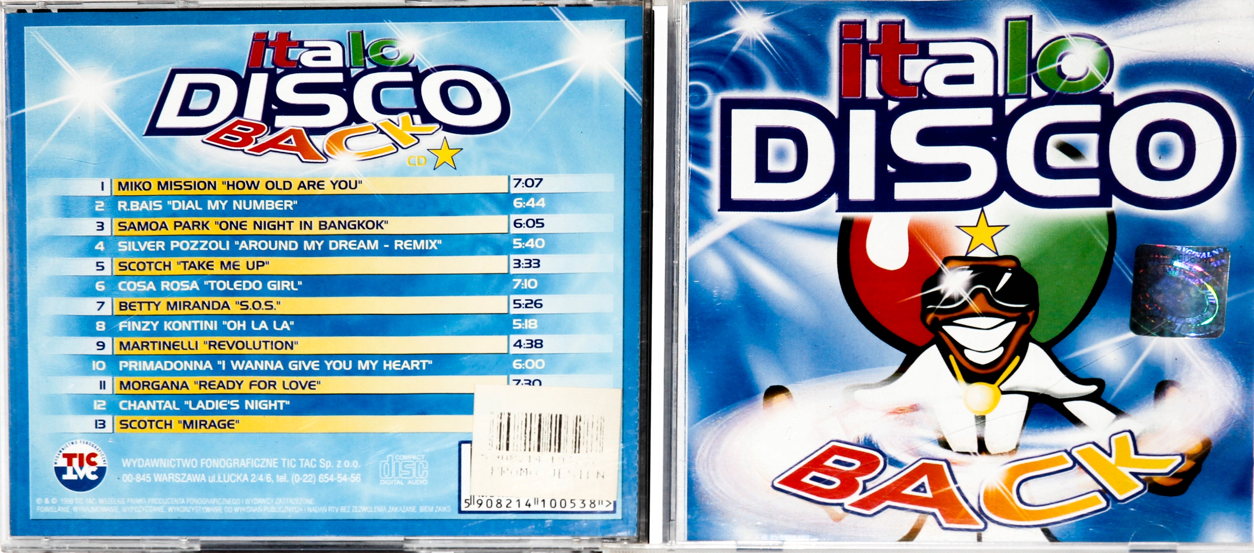 ITALO DISCO BACK - VARIOUS 13275904929 - Sklepy, Opinie, Ceny w Allegro