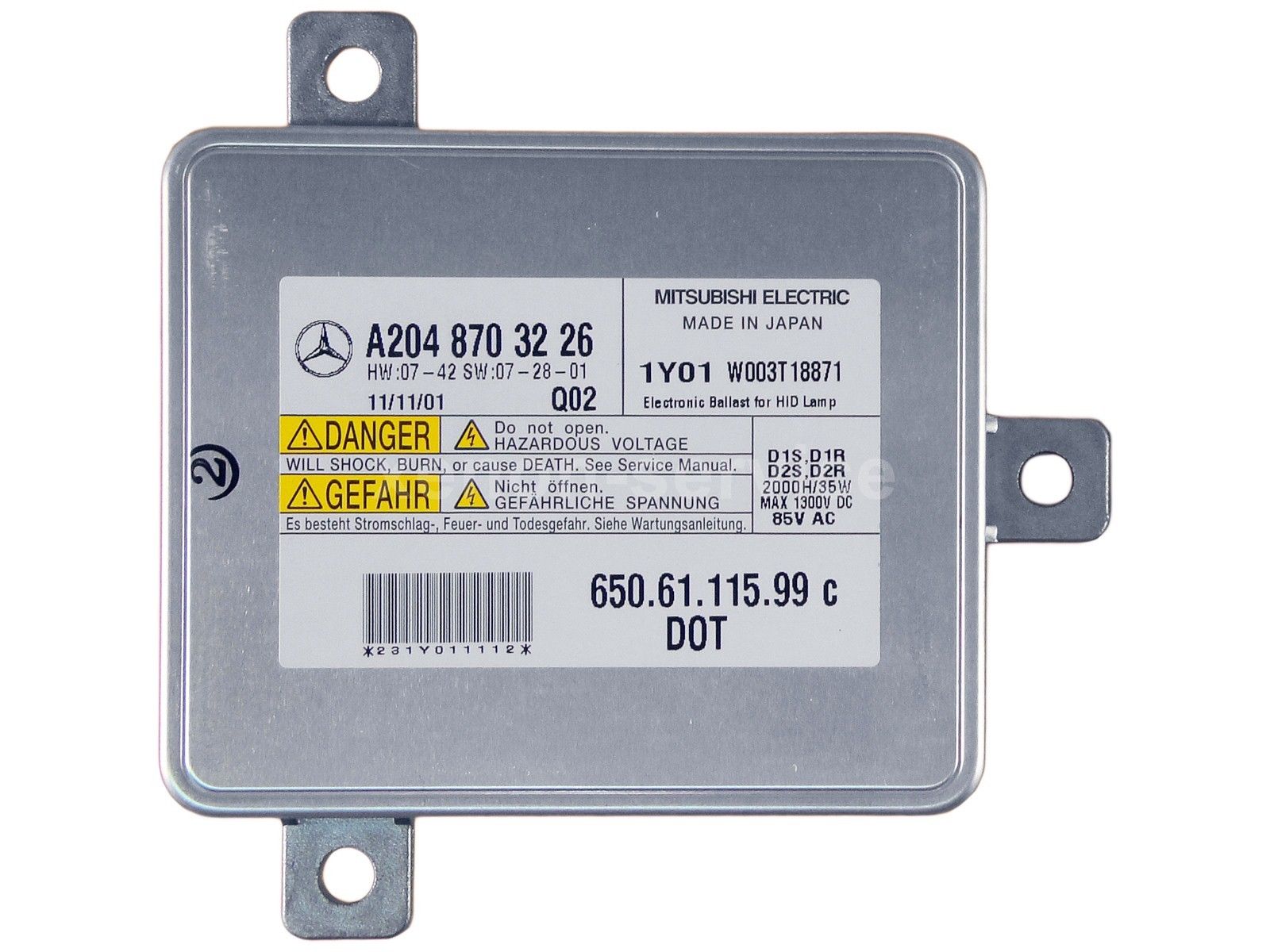 A2048703226 XENONOVÝ MĚNIČ MERCEDES GLK X204 za 2323 Kč - Allegro