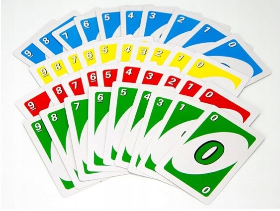 KARTY UNO GRA KARCIANA UNO SUPER CENA 108 kart71 - 7625217193 ...