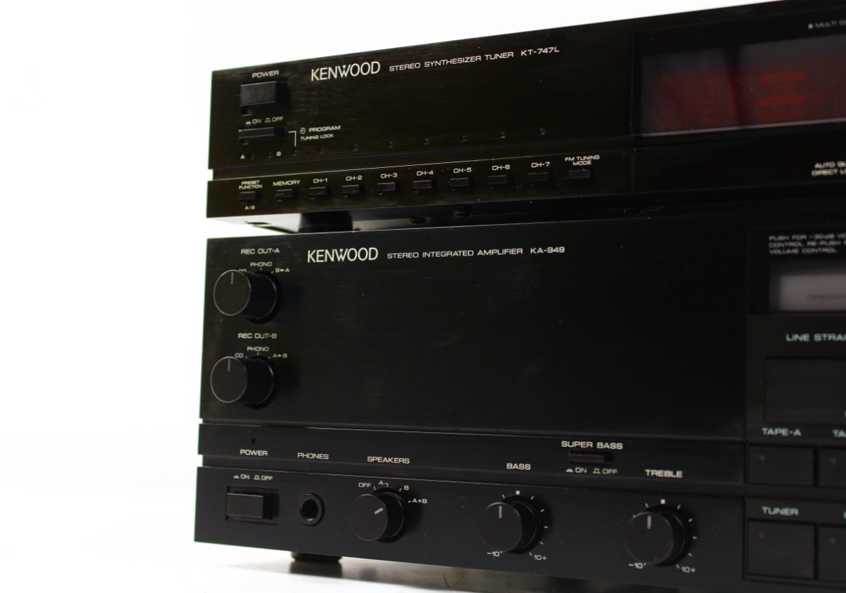 Wzmacniacz Kenwood KA-949 + Tuner KT-747 Stereo - 7556449807 ...
