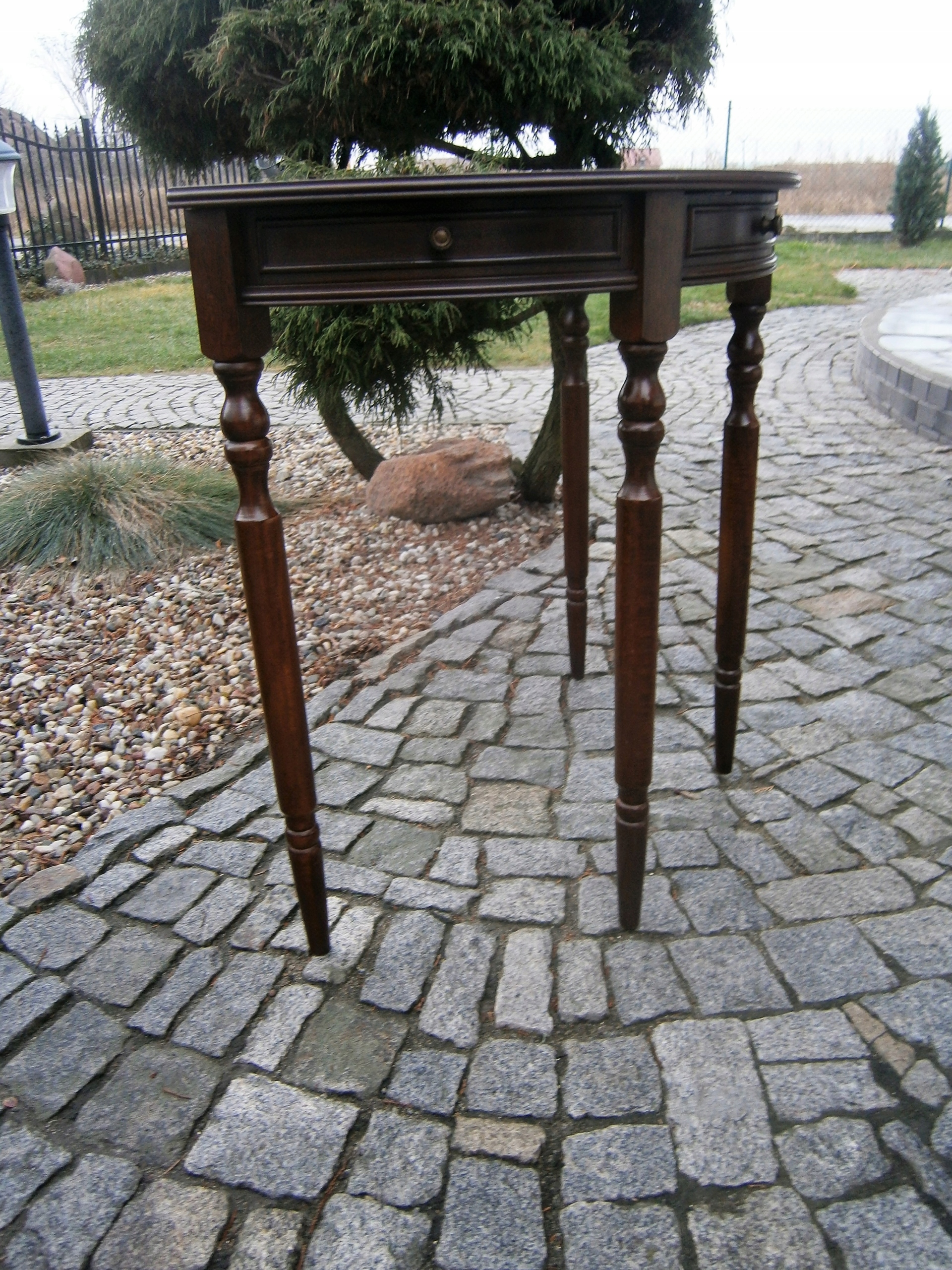 Stara Piękna Konsola Stolik Ory. Drewno Okazja . - 7750618602 ...