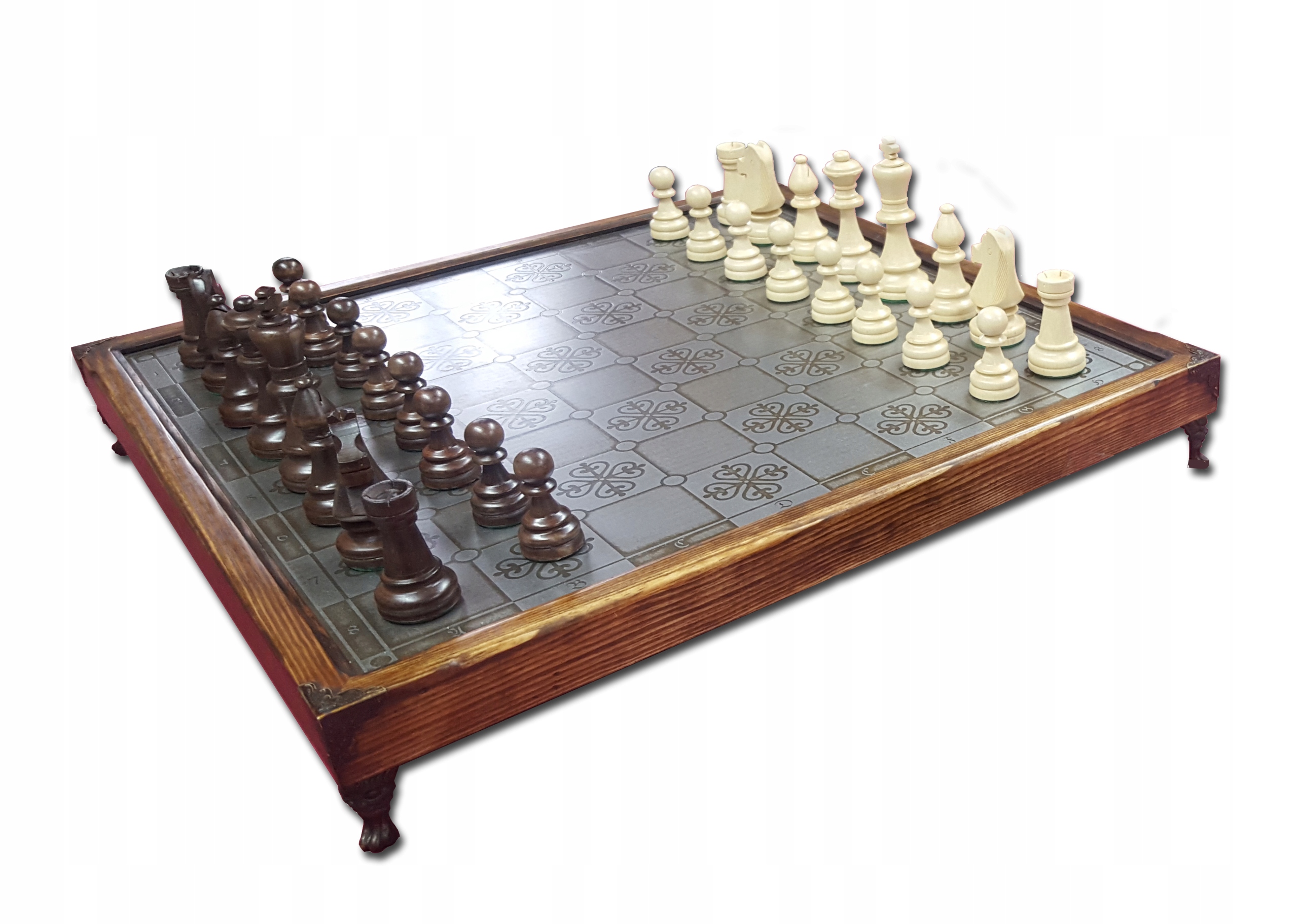 Ręcznie robione szachy - wzór XIX wieczny - 7015506027 - oficjalne ...