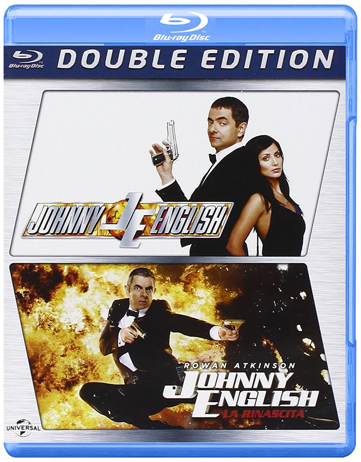 JOHNNY ENGLISH 1+2 Rowan Atkinson Jaś Fasola [24h - 6696646205 ...