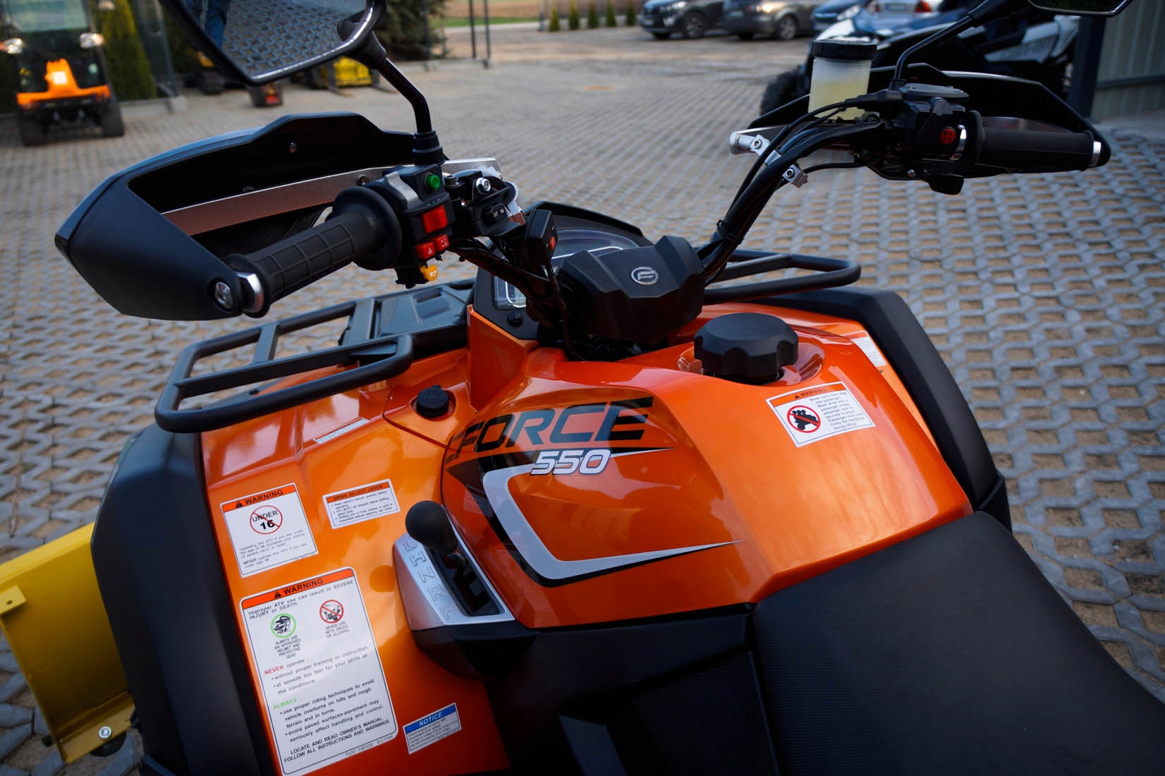 QUAD CF-MOTO 550 EPS CFORCE ALLROAD 500 DOSTAWA - 7742246392 ...