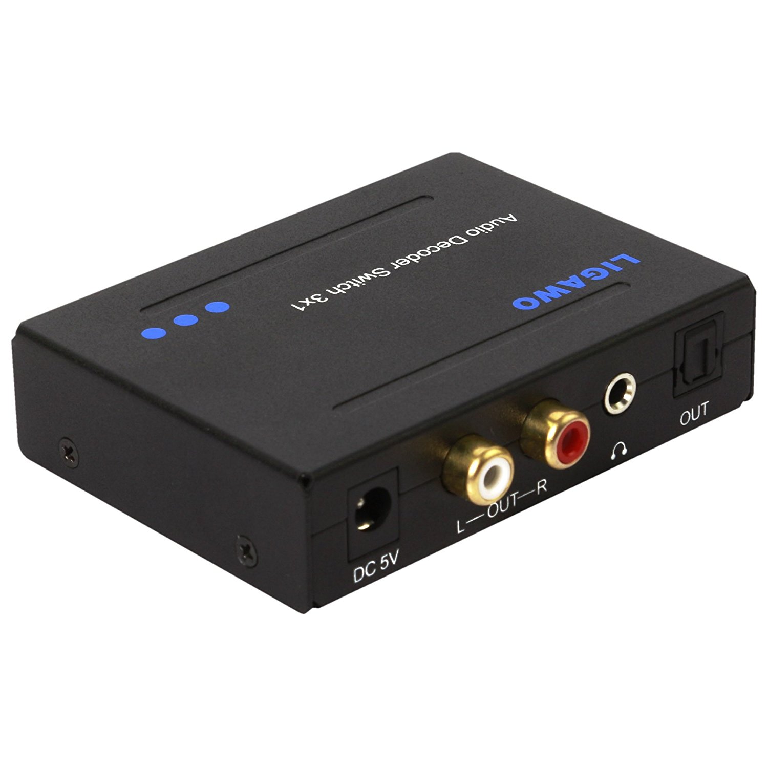 Konwerter DAC, Switch, Selektor SPDiF/Toslink/JACK - 6892309417 ...