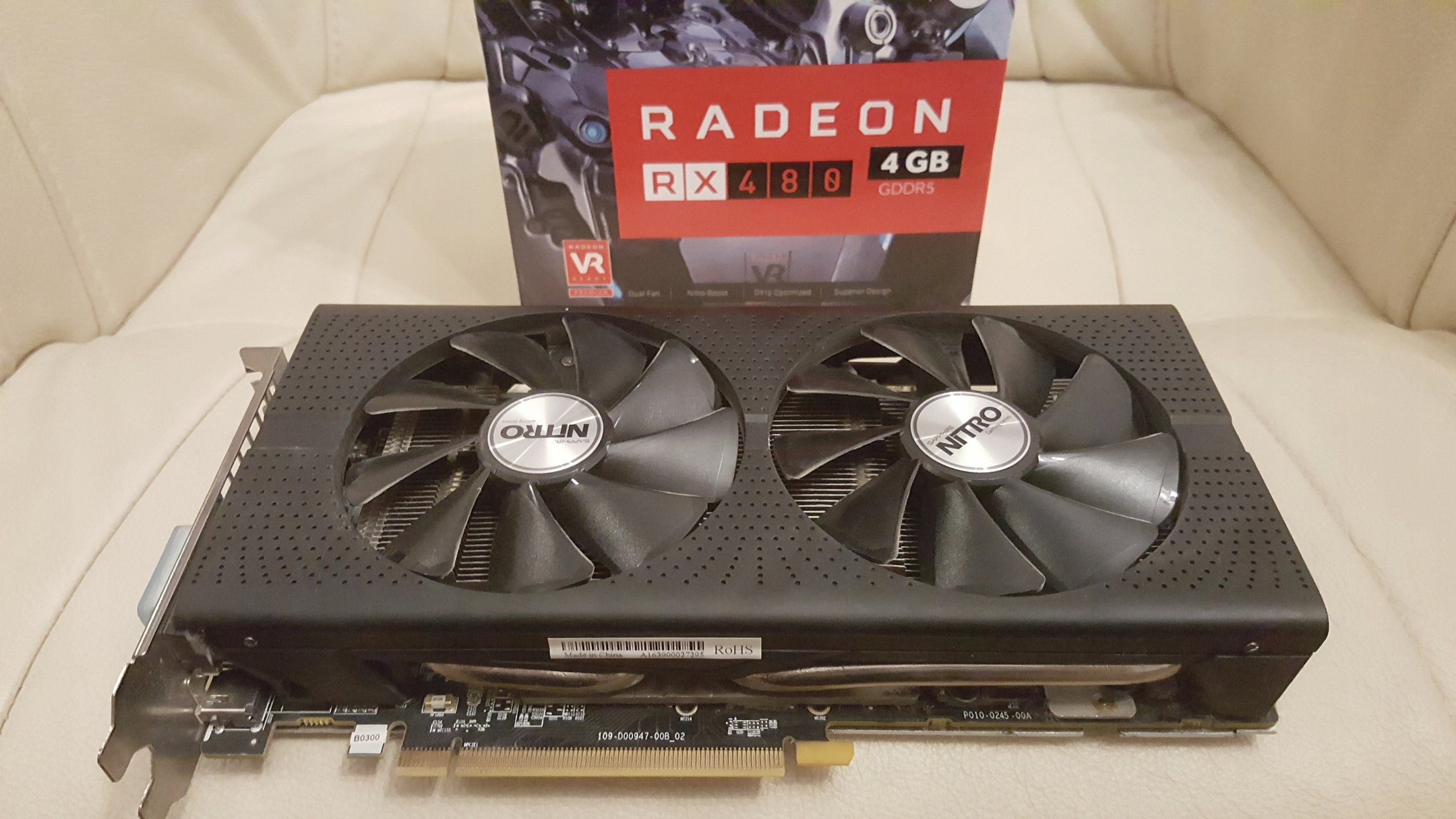 Sapphire Radeon RX 480 4GB - 7694355143 - oficjalne archiwum allegro