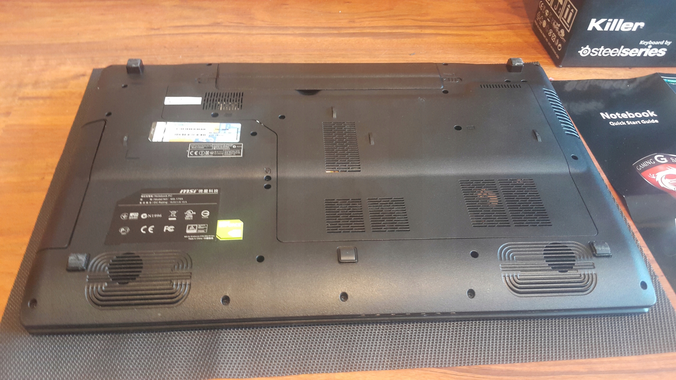 Laptop MSI GP70 I7 4700HQ 12GB RAM HDD 1TB GTX850M - 7552210337 ...