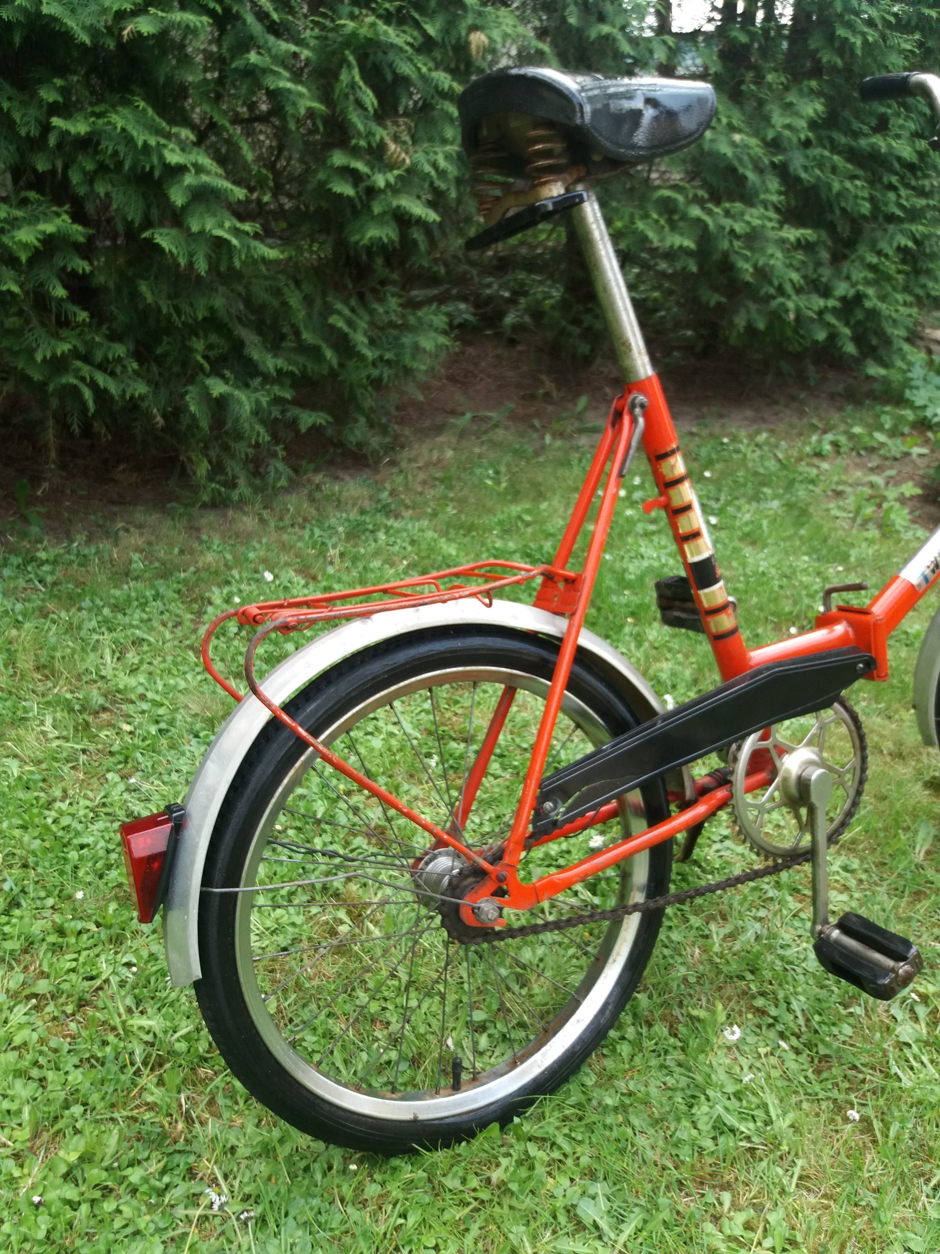 Rower Romet Wigry 3 składak PRL zzr Orginał 1984 r - 7327074209 ...