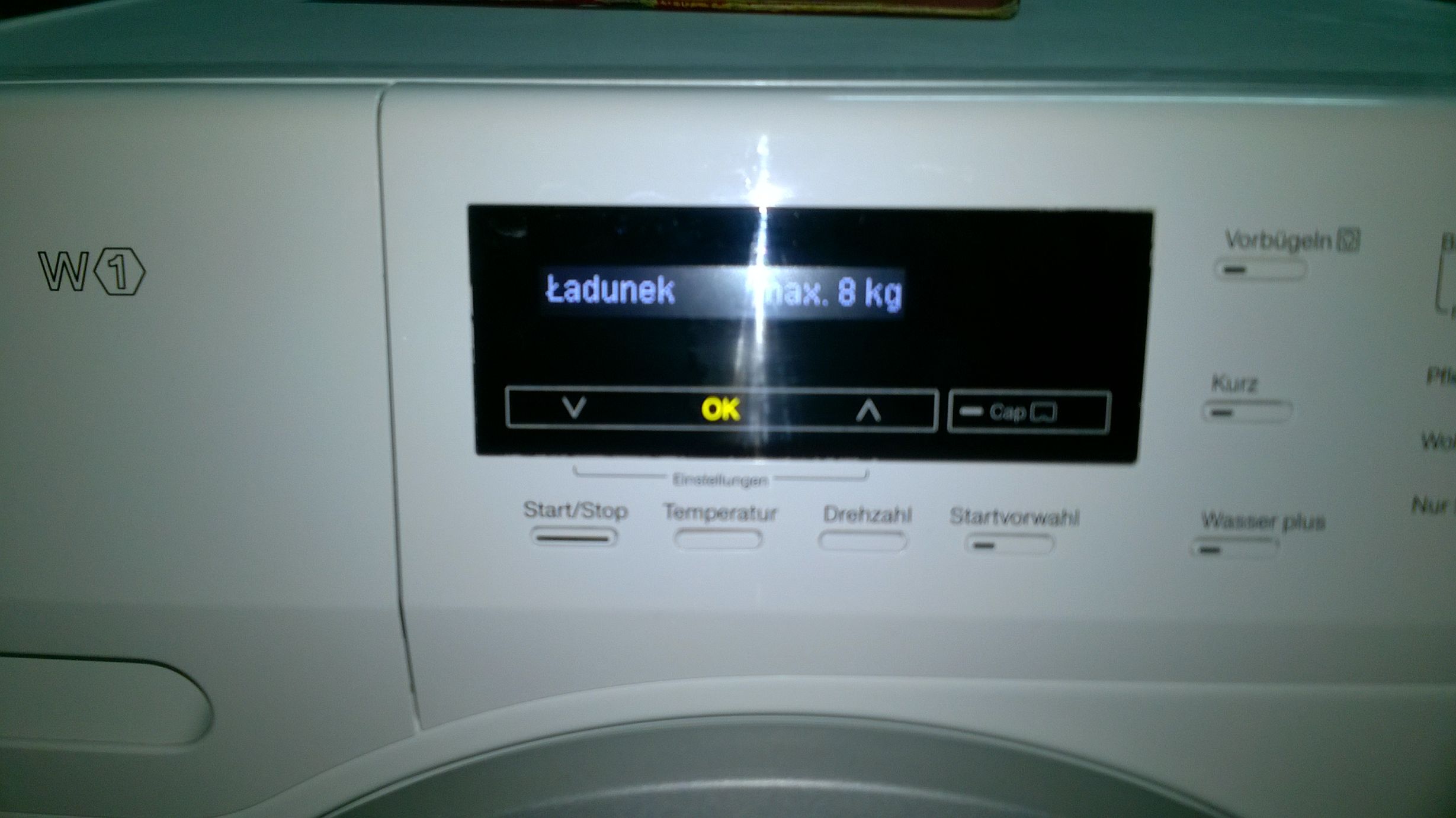 SUPER Pralka MIELE Wkb130 8KG! PL MENU! - 7159899937 - oficjalne ...