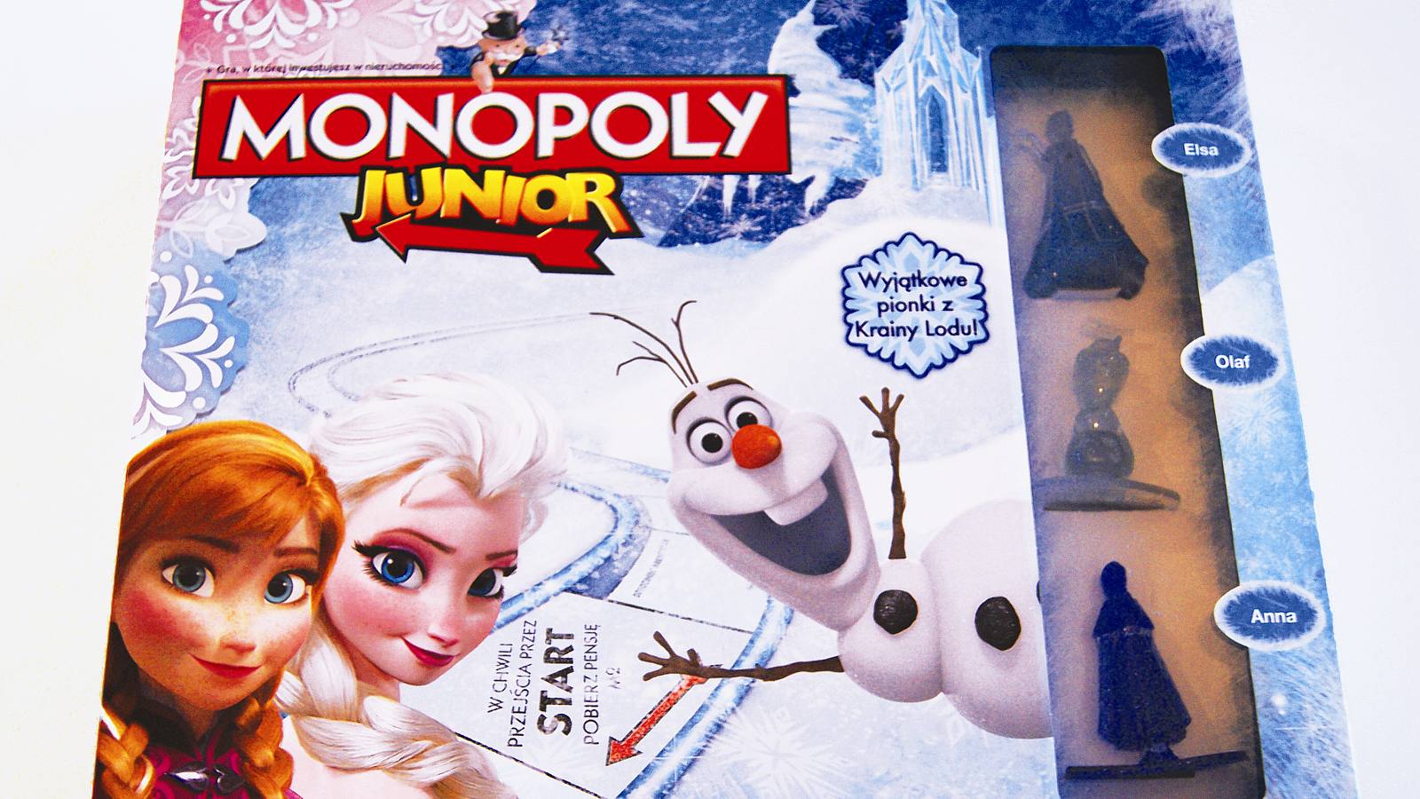 Monopoly Junior Frozen - Allegro.pl