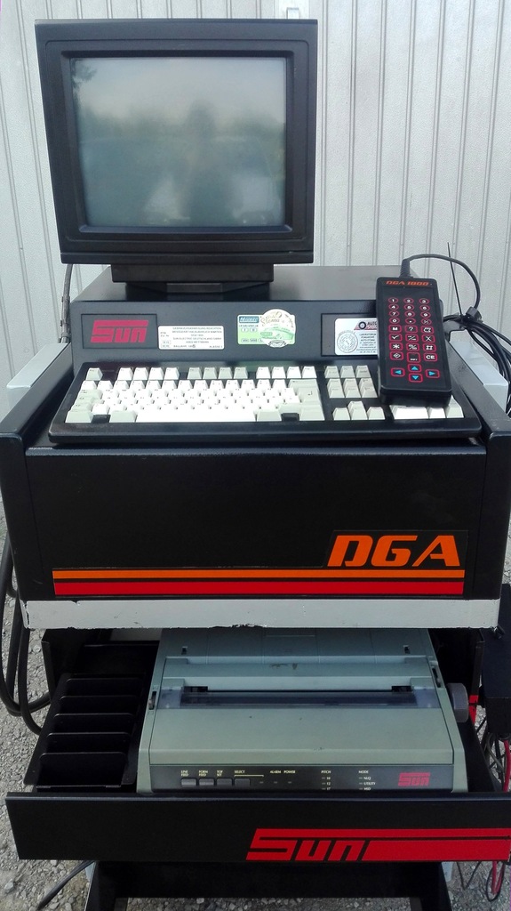 Analizator spalin SUN DGA 1800 - 7068500561 - oficjalne archiwum Allegro