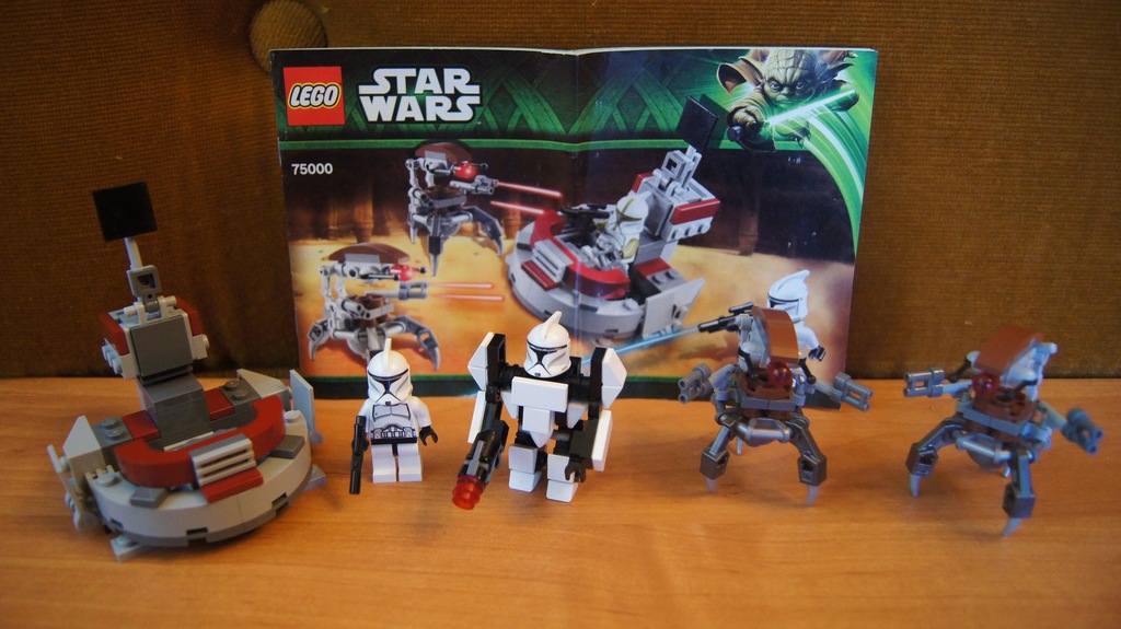 Lego Star Wars 75000 Clone Troopers vs Droidekas - 7390218993 ...