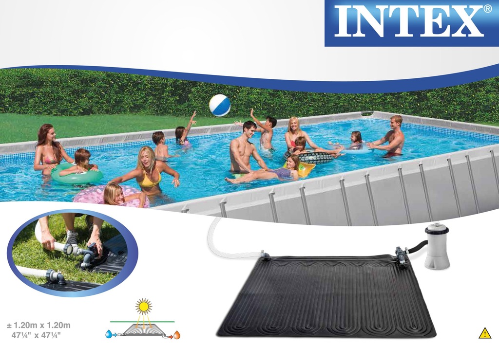 INTEX MATA SOLARNA PODGRZEWACZ WODY BASENU PANEL - 7246437896 ... INTEX MATA SOLARNA PODGRZEWACZ WODY BASENU PANEL - 7246437896 ...