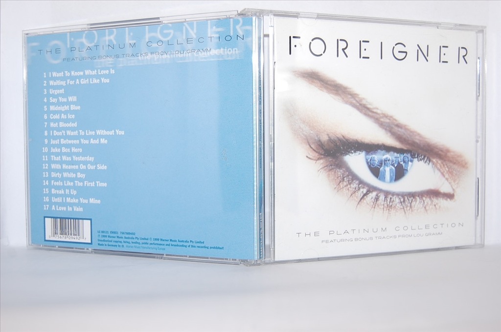 FOREIGNER - The Platinum Collection (CD-ALBUM) - 7265080686 - oficjalne ...
