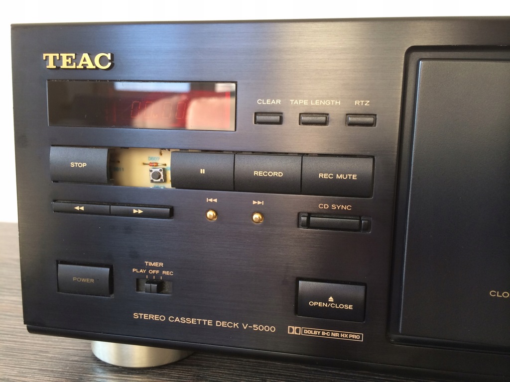 MAGNETOFON KASETOWY TEAC V-5000 - 7715989304 - oficjalne archiwum Allegro