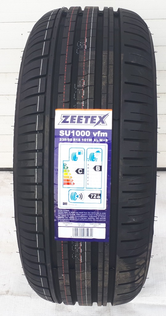 1 OPONA LETNIA 235/50R18 ZEETEX SU1000 VFM 4X4 - 7226368328 - oficjalne ...