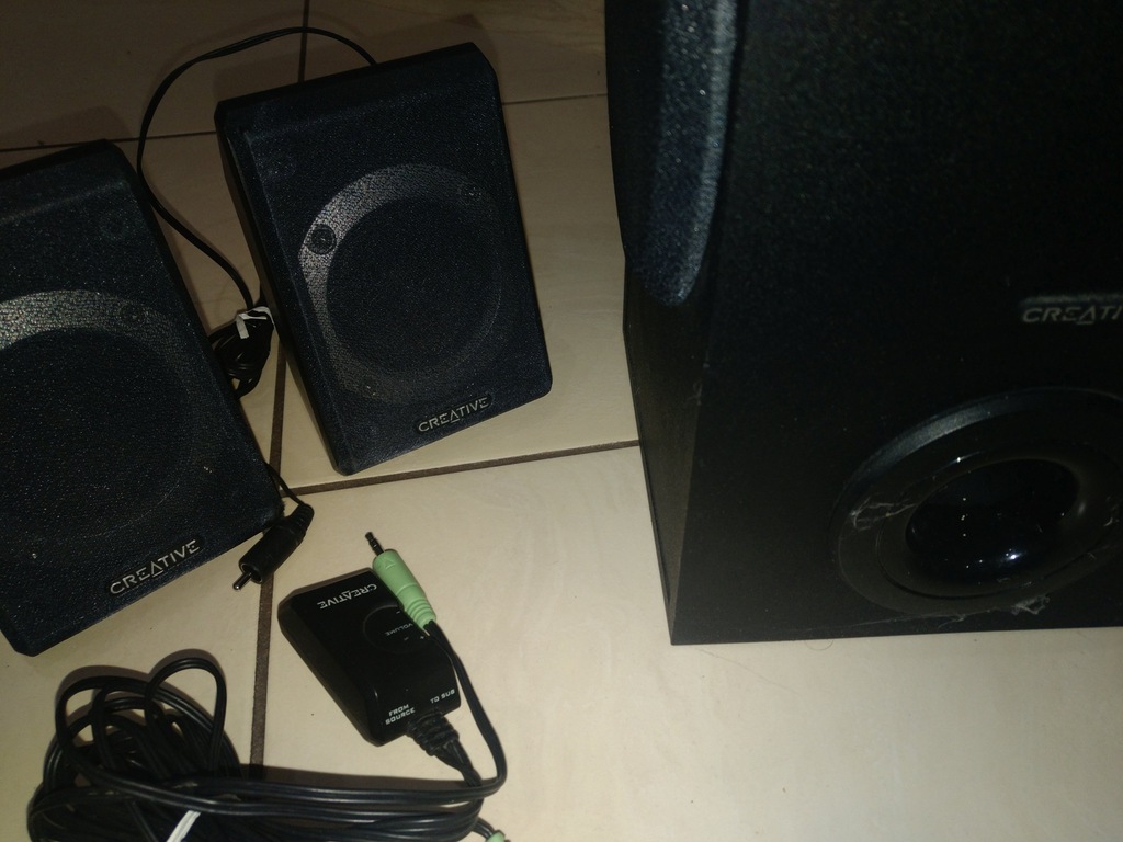 Głośniki 2.1 Creative Inspire P380 Zestaw! - 7114384071 - oficjalne ...