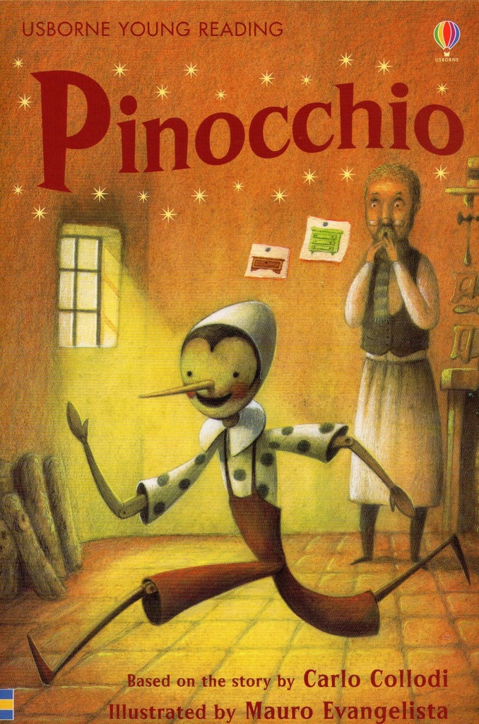 Usborne Young Reader - Pinocchio - 7065440470 - oficjalne archiwum Allegro