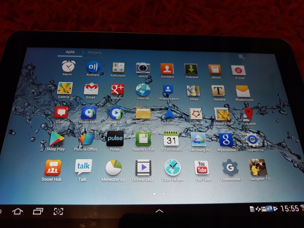 Samsung Galaxy Tab 10.1 GT-P7500 - 7668060180 - oficjalne archiwum Allegro