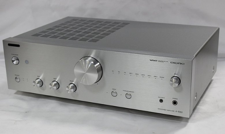 ONKYO A-9050 SREBRNY ANALOGOWY WZMACNIACZ STEREO - 7047679385 - oficjalne archiwum Allegro