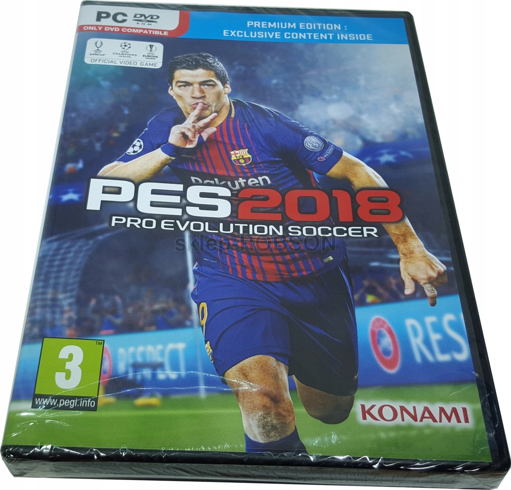 PES 18 PRO EVOLUTION SOCCER 2018 PES18 PC SKLEP - 6959827609 ... PES 18 PRO EVOLUTION SOCCER 2018 PES18 PC SKLEP - 6959827609 ...