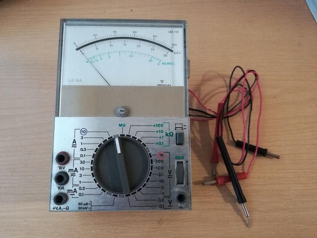 Multimetr analogowy UM-112 używany sprawny - 7709048242 - oficjalne ...