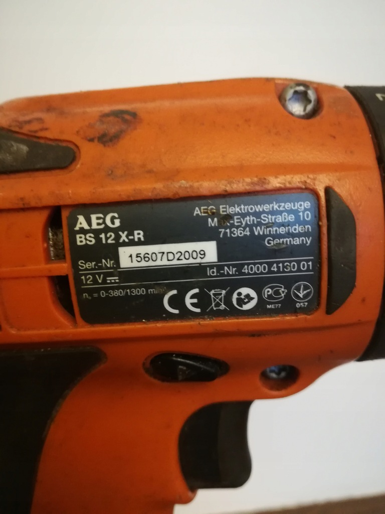 Wkrętarka AEG BS 12 X-R - 7717207425 - oficjalne archiwum Allegro