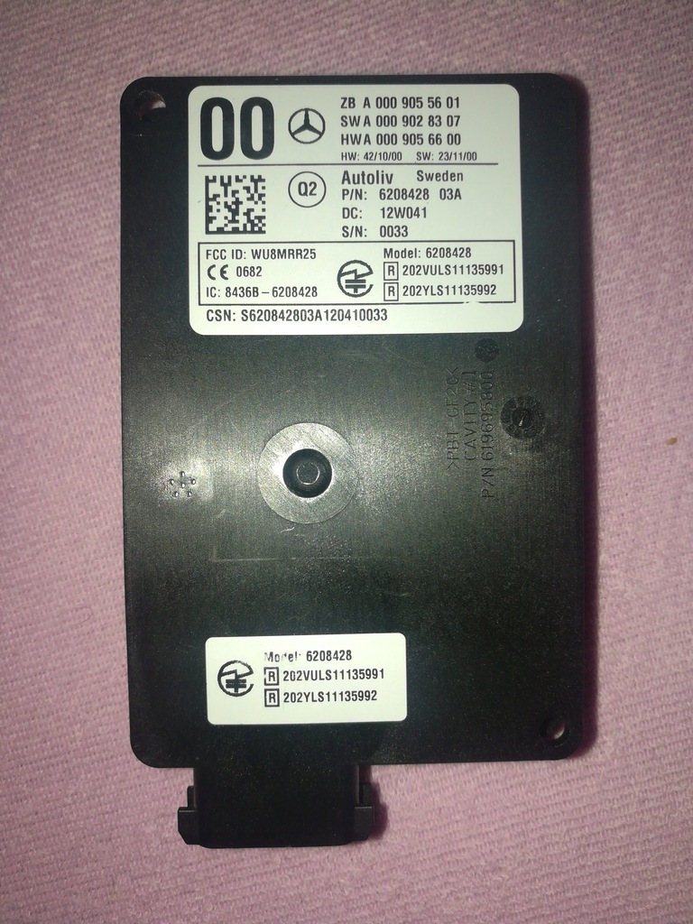 Mercedes Radar Sensor Distronic A0009055601 - 7735675532 - oficjalne ...