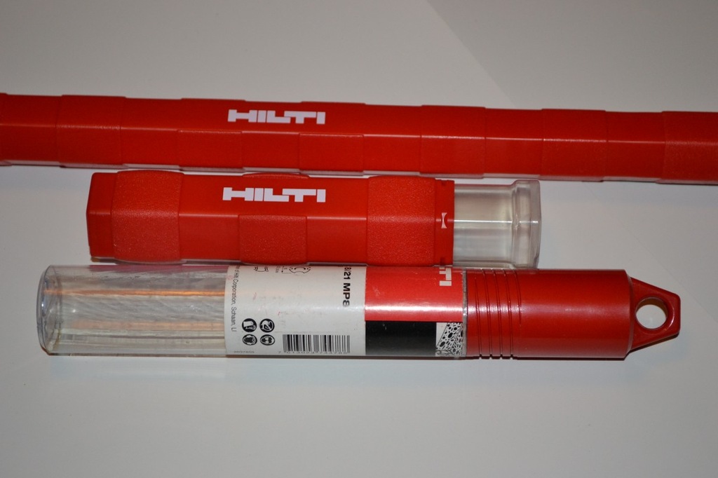 HILTI etui pojemnik na wiertła SDS kpl. 3szt NOWE - 7244460553 ... HILTI etui pojemnik na wiertła SDS kpl. 3szt NOWE - 7244460553 ...