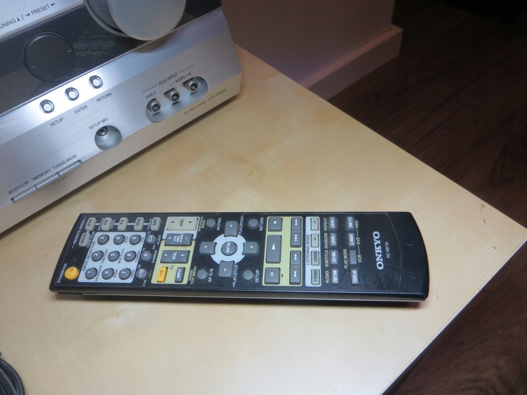 POTĘŻNY amplituner KINO ONKYO HT-R508 okazja 560W - 7724177254 - oficjalne archiwum Allegro