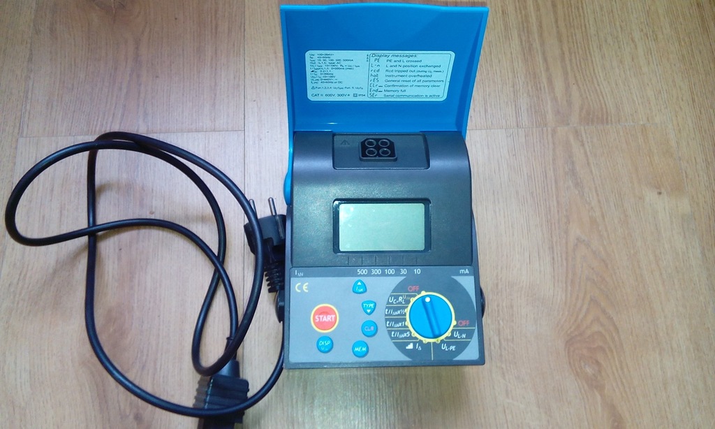 Metrel MI2121 Miernik Różnicówek RCD - 7316694990 - oficjalne archiwum ...