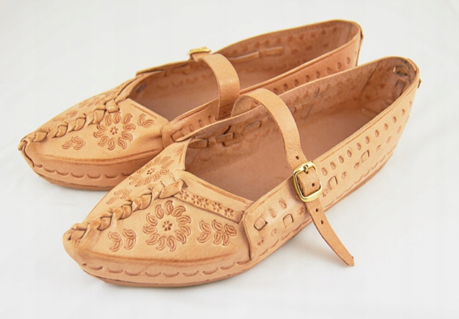 Kierpce skórzane góralskie - rozmiar 39 - 7705181064 - oficjalne ...