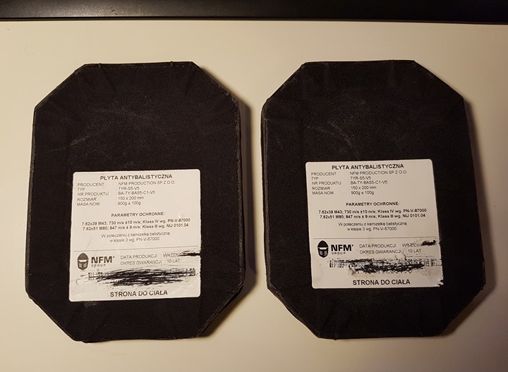 Płyty Balistyczne Side Sapi NFM 15x20cm 2szt - 7114198701 - oficjalne ...