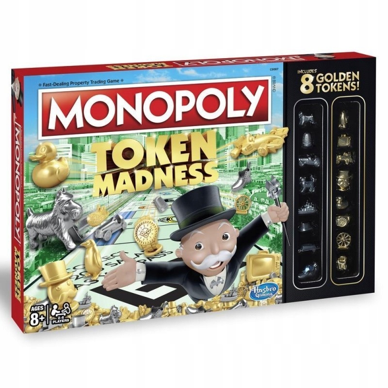 MONOPOLY GRA HASBRO POLSKA WERSJA EDYCJA SPECJALNA - 7622264941 ...