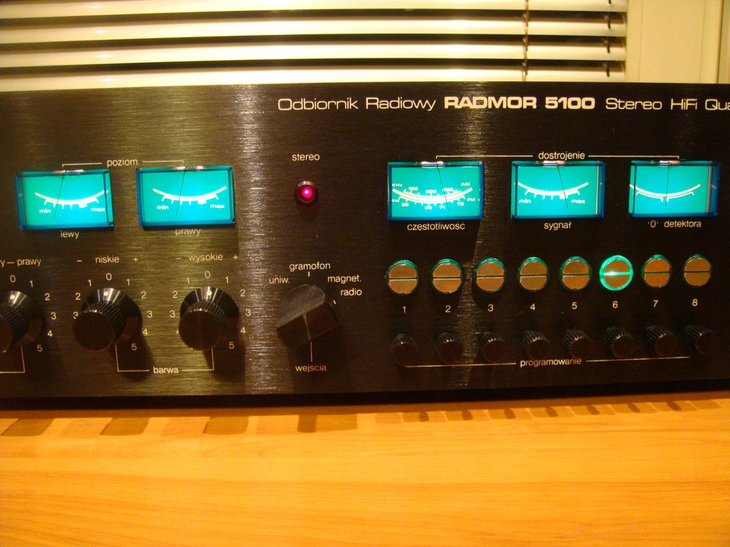 Radmor 5100 czarny, odnowiony, zielony preomat 78r - 7698363380 ...