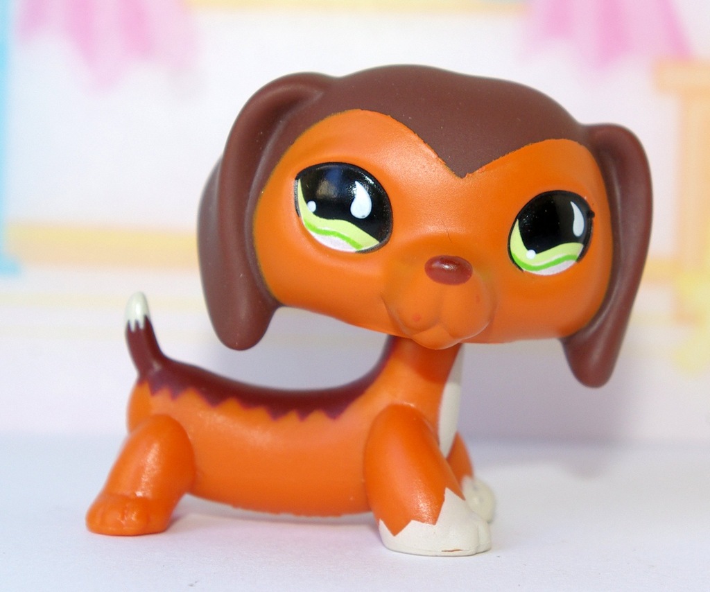 pies piesek LITTLEST PET SHOP LPS jamnik SAVANNAH - 7171390635 ...