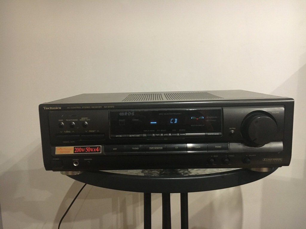 Technics SA-EX310 amplituner 5.1 wzmacniacz stereo - 7095317409 - oficjalne archiwum Allegro