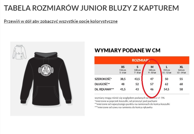 Bluza Junior REZI STYLE nowa z kapturem - 7276479624 - oficjalne ...