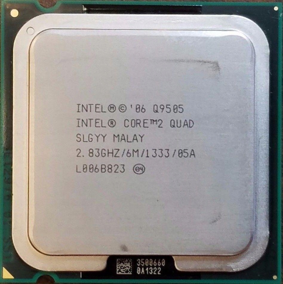 Intel Core 2 Quad Q9505 4x2,83GHz/6MB/1333+pasta - 7556440868 ... Intel Core 2 Quad Q9505 4x2,83GHz/6MB/1333+pasta - 7556440868 ...