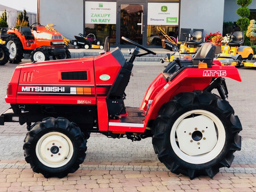 Mini traktorek ogrodowy MITSUBISHI MT15 4X4 - 7595606153 - oficjalne archiwum Allegro