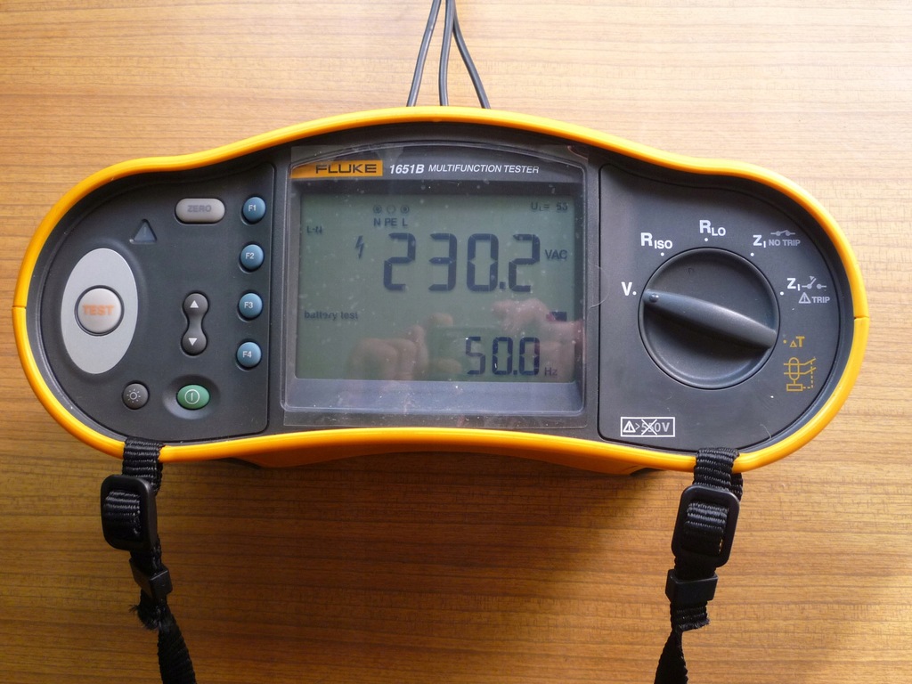 FLUKE 1651B miernik instalacji ele j. sonel metrel - 7535282547 ...