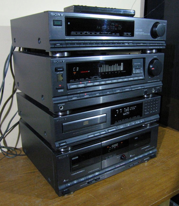 SONY LBT-D505 ELEGANCKI ZESTAW STEREO Z PILOTEM - 7657612153 ...