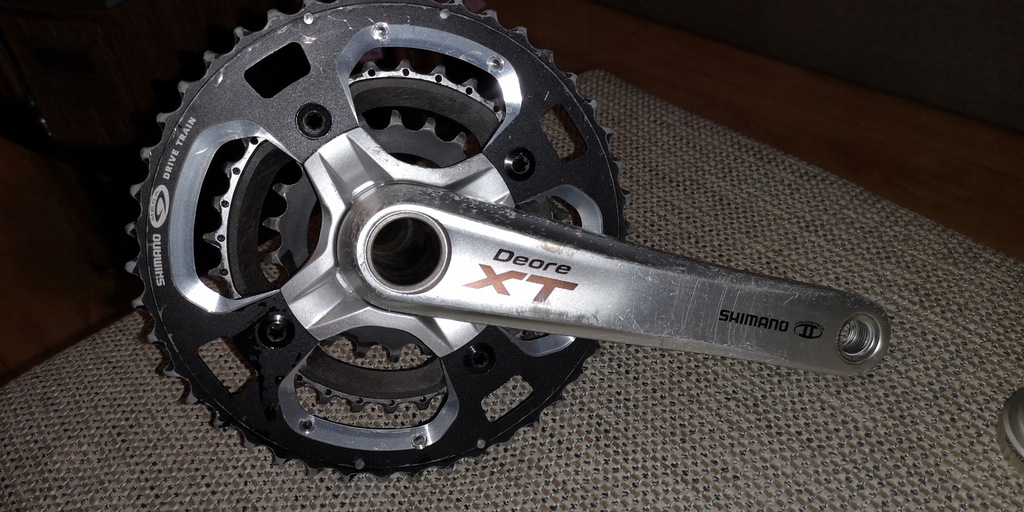 Korba Shimano Deore XT FC-M770 175mm 44/32/22 - 7681590854 - oficjalne archiwum Allegro